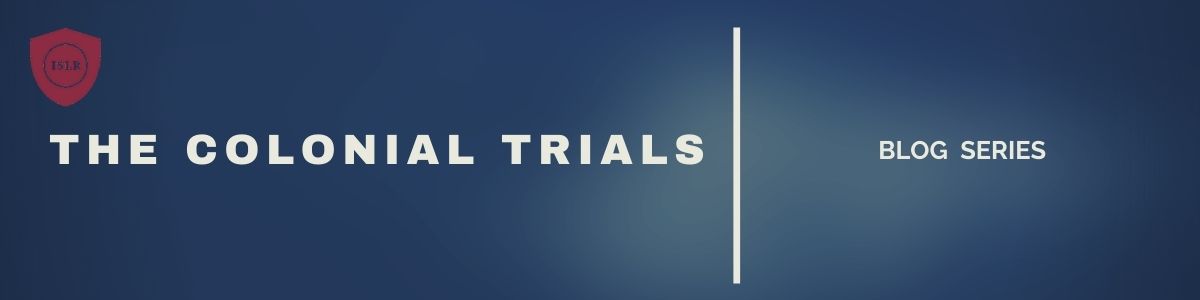 Call for Paper: Blog Symposium on ‘The Colonial Trials’ – Indian ...